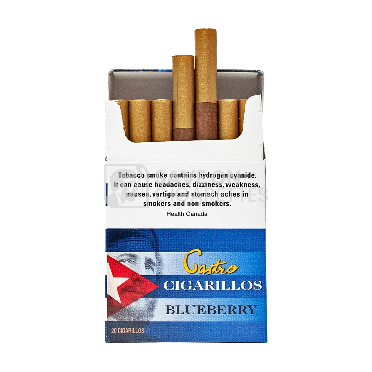 Buy Castro Cigarillos - Blueberry Online - Save On Cigarettes